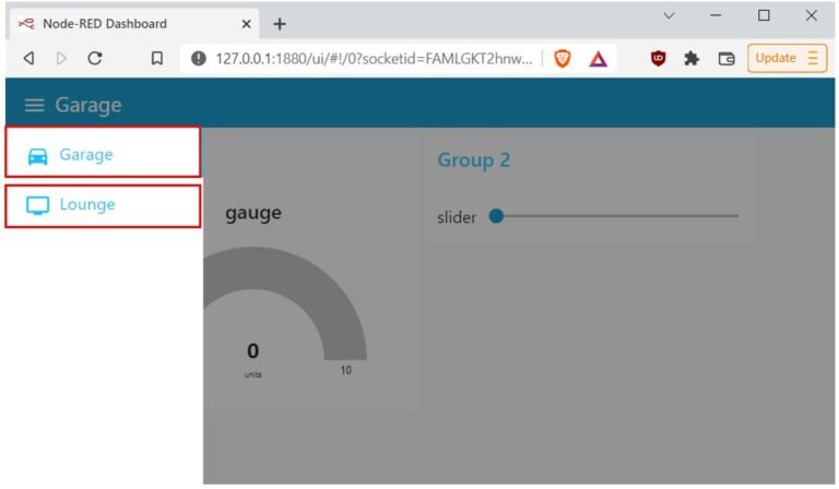Install Node-RED on Windows and Getting Started with Dashboard