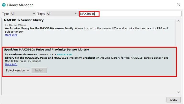 MAX30102 Pulse Oximeter and Heart Rate Sensor with Arduino