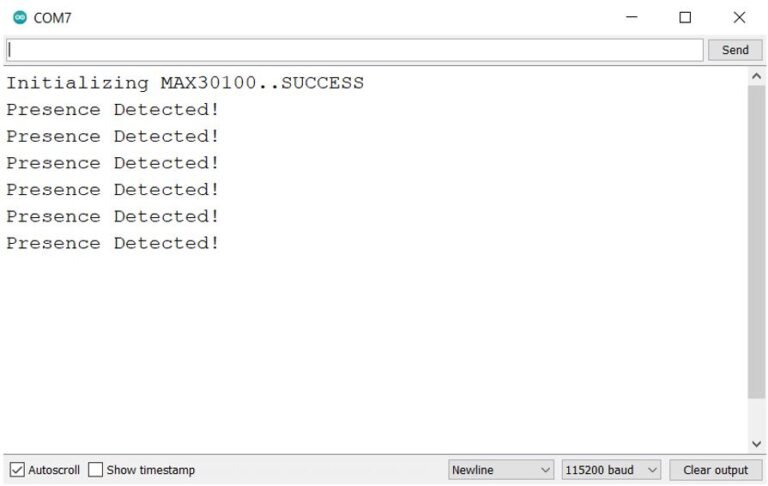 Interface MAX30100 Pulse Oximeter Sensor with Arduino