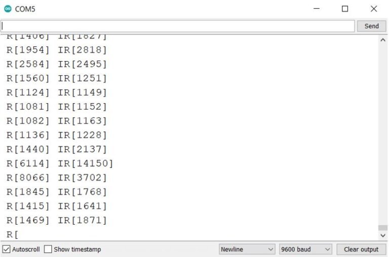 ESP32 Heart Rate and Pulse oximeter with MAX30102 (SpO2 and BPM)