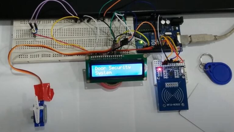 Door Security System Using RFID RC522 and Arduino