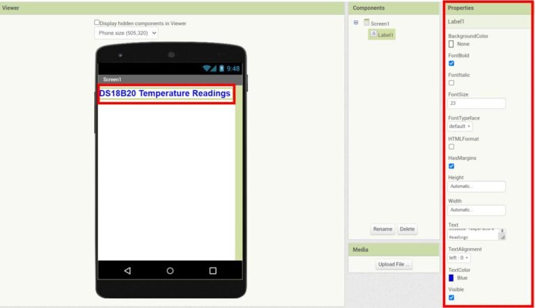 Arduino Send Sensor Readings To Android App With Mit App Inventor