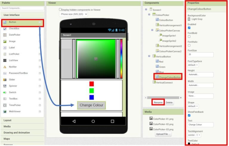 Arduino RGB LED Control using Android App with MIT App Inventor