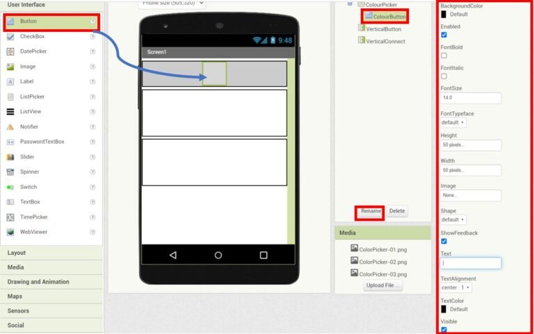 Arduino Rgb Led Control Using Android App With Mit App Inventor