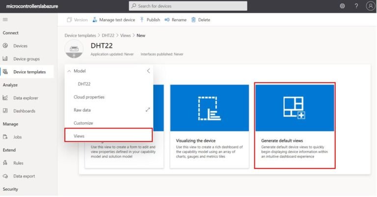 ESP8266 Getting Started with Microsoft Azure IoT Central