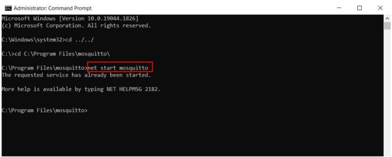 Install Mosquitto MQTT Broker on Windows and Linux