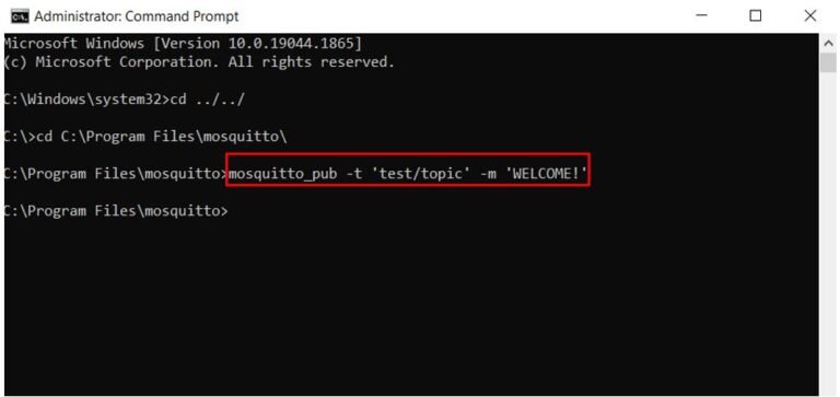 Install Mosquitto MQTT Broker on Windows and Linux
