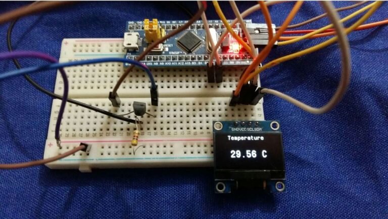 DS18B20 Temperature Sensor with STM32 Blue Pill STM32CubeIDE