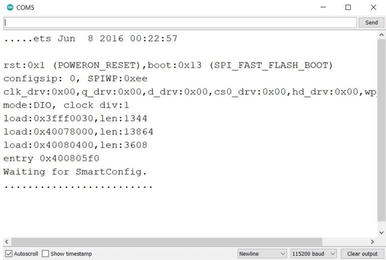 ESP32 SmartConfig Wi-Fi Provisioning with SmartPhone App