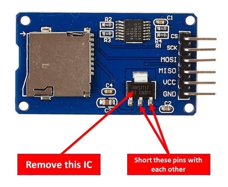 Interface Micro SD Card Module with ESP8266 NodeMCU