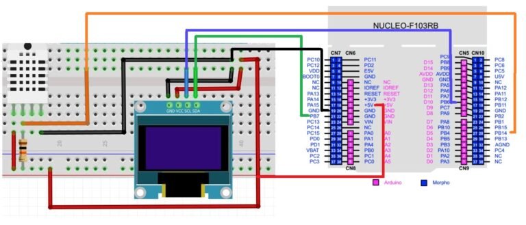 DHT22 Sensor with STM32 Nucleo using STM32CubeIDE