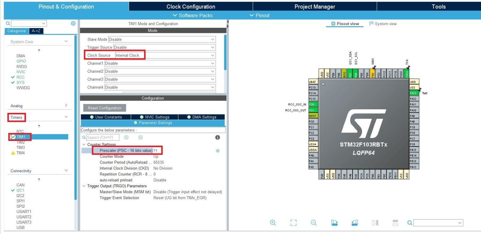 HC-SR04 Ultrasonic Sensor with STM32 Nucleo STM32CubeIDE